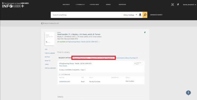 How do I… Request an item? – Lichtenberger Engineering Library