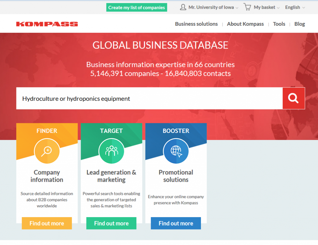 Database of the Week: Kompass – Business Library News