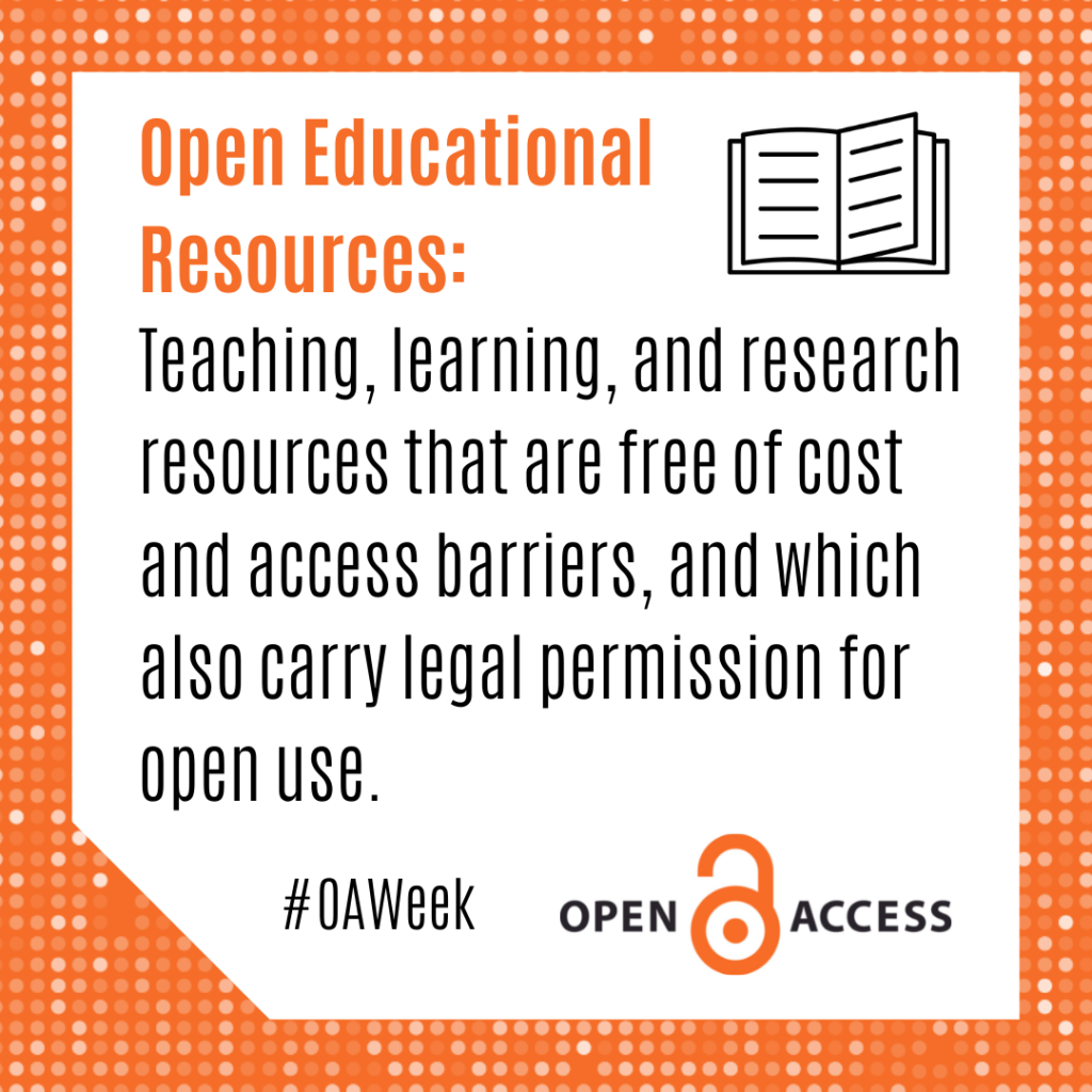 Open Education Resources and the 5 R’s – Lichtenberger Engineering Library