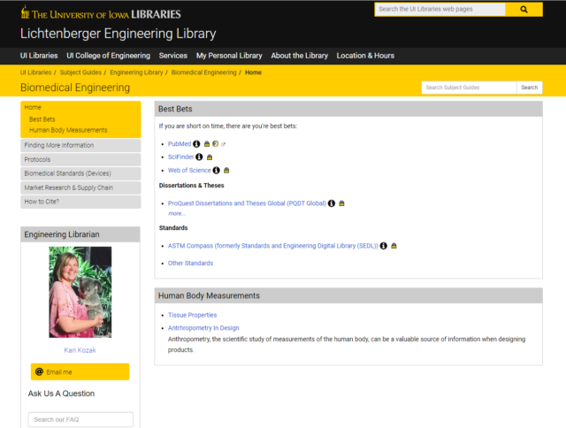 Resources at your fingertips – Lichtenberger Engineering Library