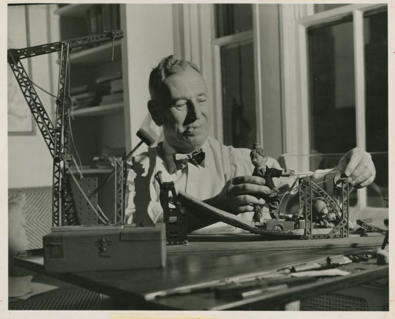 Rube Goldberg – man and machine – Lichtenberger Engineering Library
