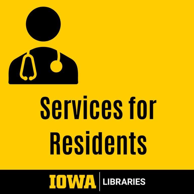 Residents: Services For You! – Need to Know