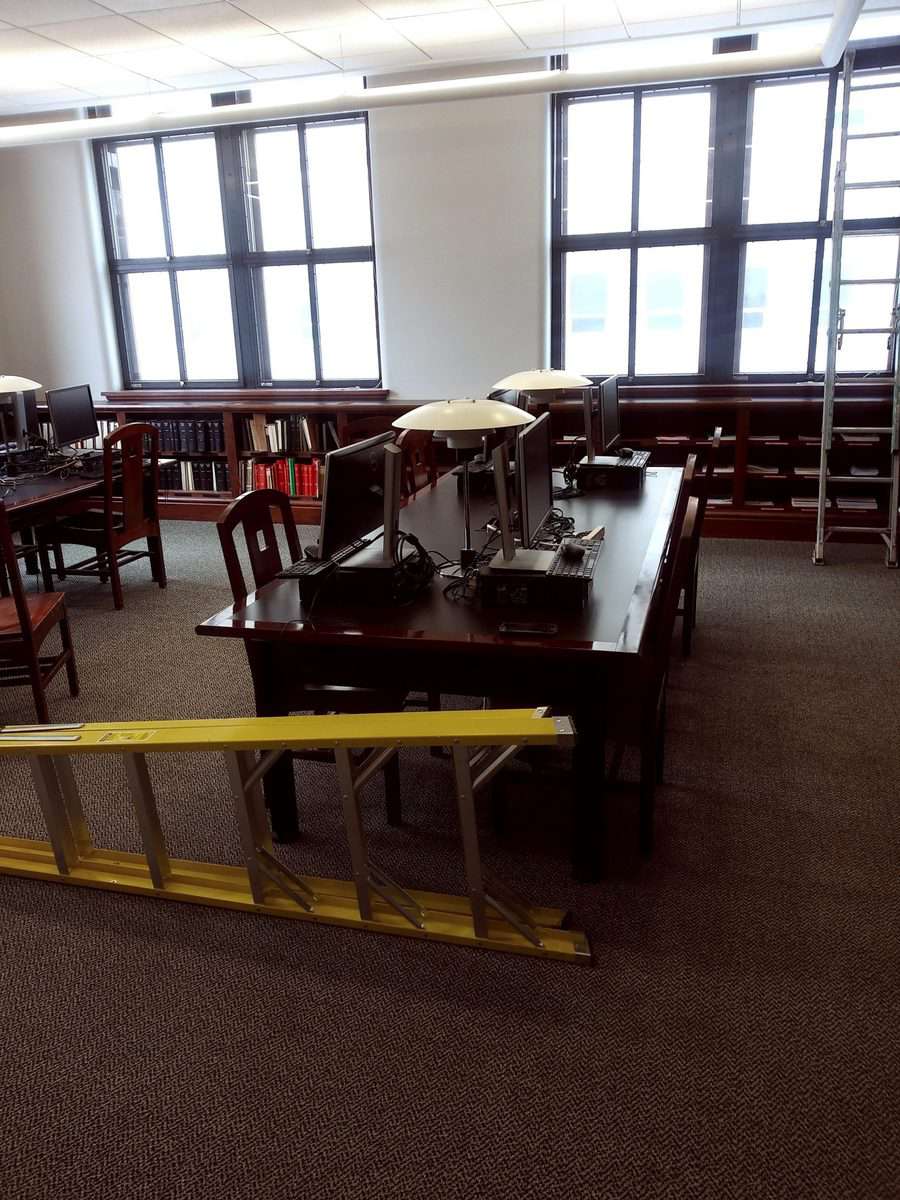 University of Iowa Sciences Library freshens up with new coat of paint ...